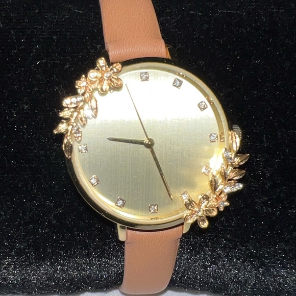 INC International Concepts | Accessories | Gold Flower Watch | Poshmark
